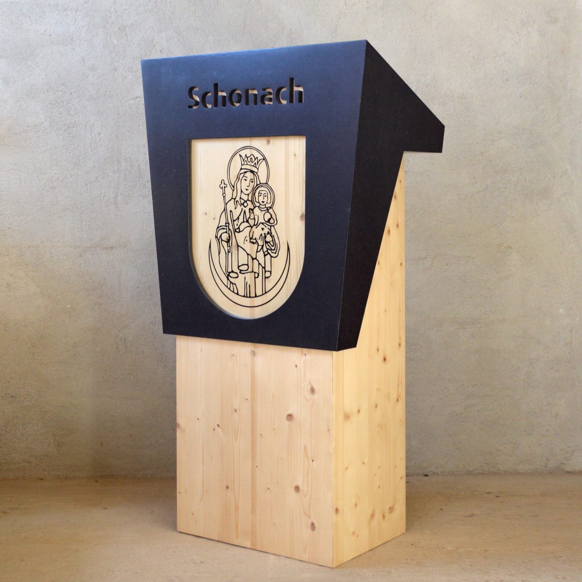 Rednerpult - Schonach - Handwerksdesign Spath